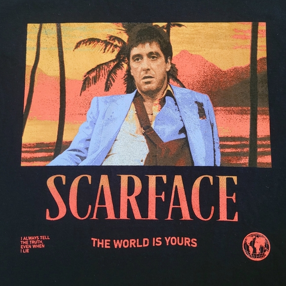 Mad Engine LLC | Shirts | Mad Engine Llc Scarface Graphic Tee Nwt ...
